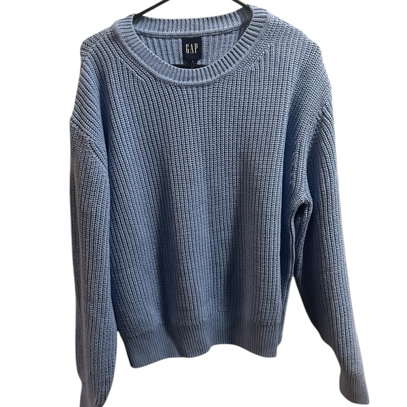 GAP | Sweaters | Gap Blue Knit Sweater Size Xl Nwt | Poshmark